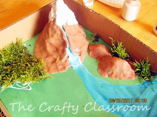 Landform Diorama Craft - The Crafty Classroom