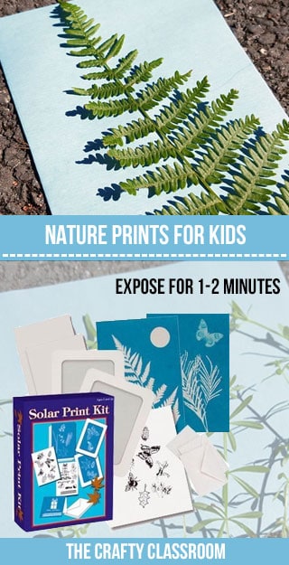 Making Art with Nature Prints - The Crafty Classroom