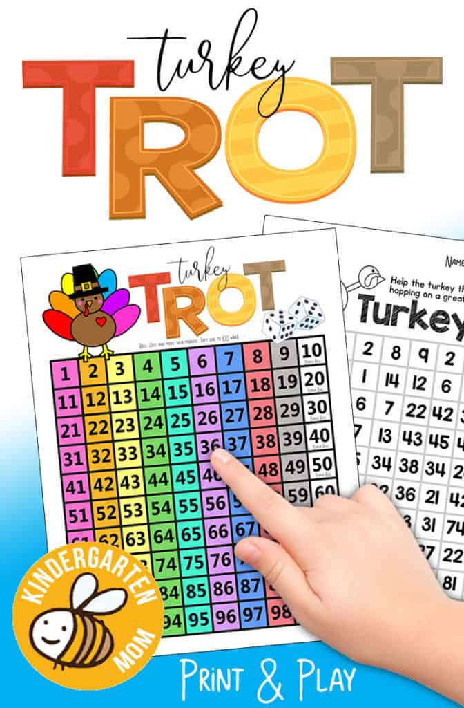 Thanksgiving Math Games For Kindergarten The Crafty Classroom