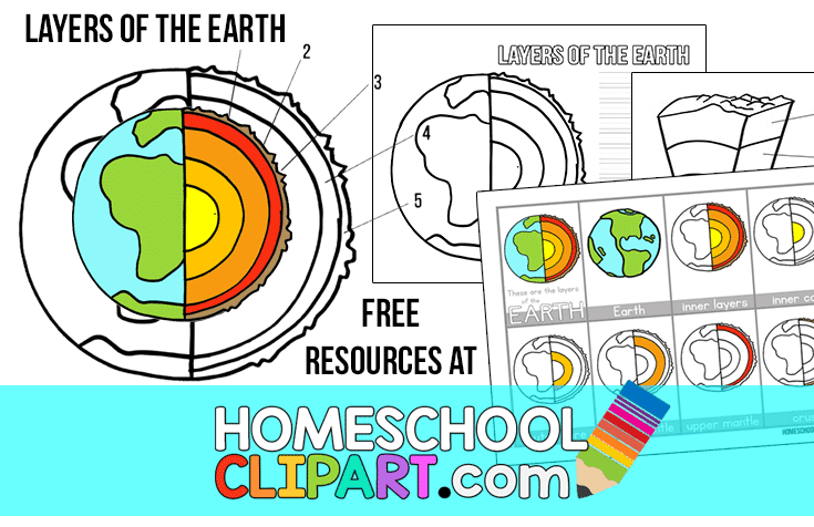 Layers of the Earth Craft - The Crafty Classroom
